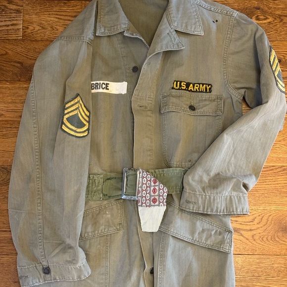 Textile Revival | Pants & Jumpsuits | Hbt Ww2 Army Jumpsuit | Poshmark